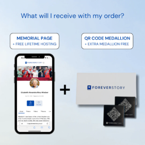 Remember Loved Ones with Foreverstory Grave QR Codes - Gravestone QR Codes